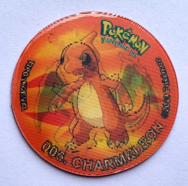 TAZO 3D POKEMON DKV #02 CHARMANDER CHARMELEON CHARIZARD 2020 PERU Pog ...