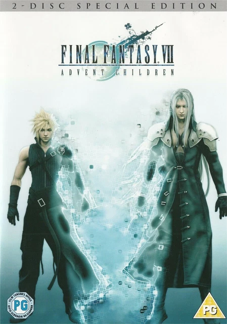 FINAL FANTASY VII 7 Advent Children Special Edition - NEW Region 2 DVD ...