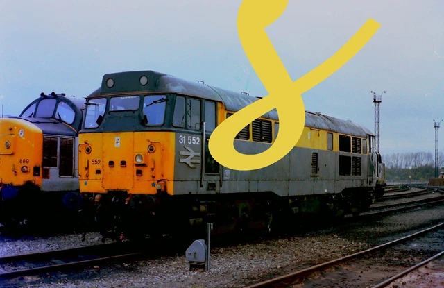 UK RAILWAYS 35MM COLOUR NEGATIVE: 31552 at TOTON DEPOT 17-04-1994 £2.49 ...