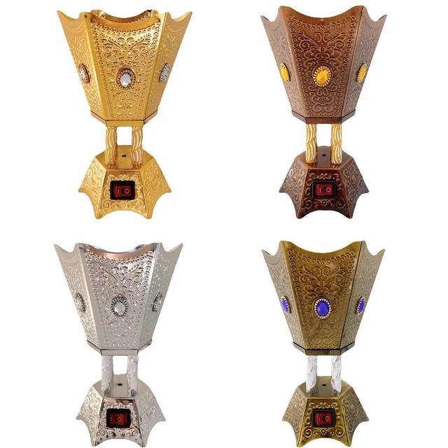 ARABIAN INCENSE DIFFUSER Bakhoor Oud Burner Bakur Metal Electric ...