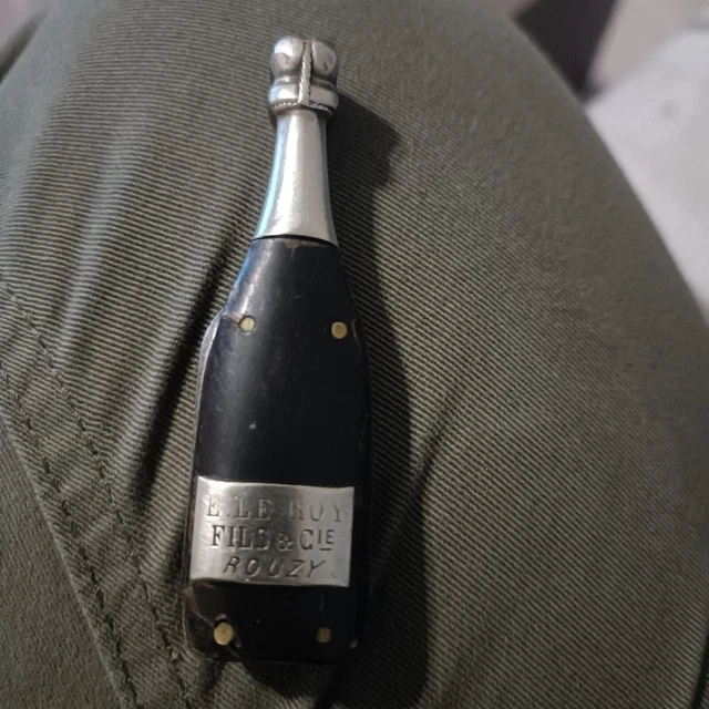 COUPE MUSELET CHAMPAGNE couteau ancien collection bistrot le roy rouzy ...