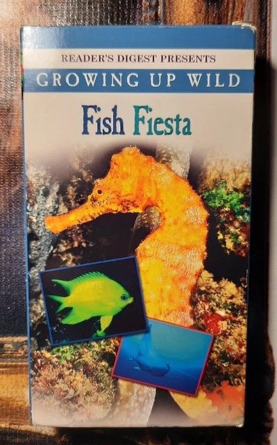 VHS VIDEO - Growing Up Wild: Fish Fiesta - Kids Aquatic Wildlife £12.55 ...