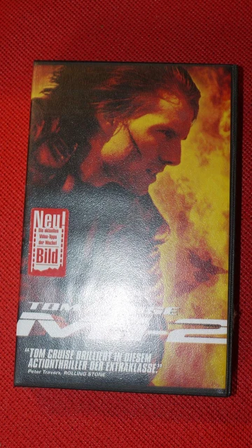 MISSION IMPOSSIBLE MI2 Tom Crusie VHS VIDEo Kassette (493) EUR 1,00 ...