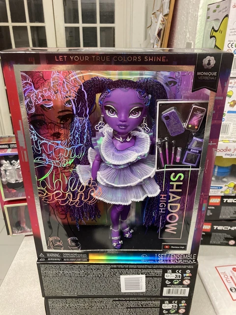 RAINBOW HIGH SHADOW High Monique Verbena - Dark Purple Fashion Doll ...