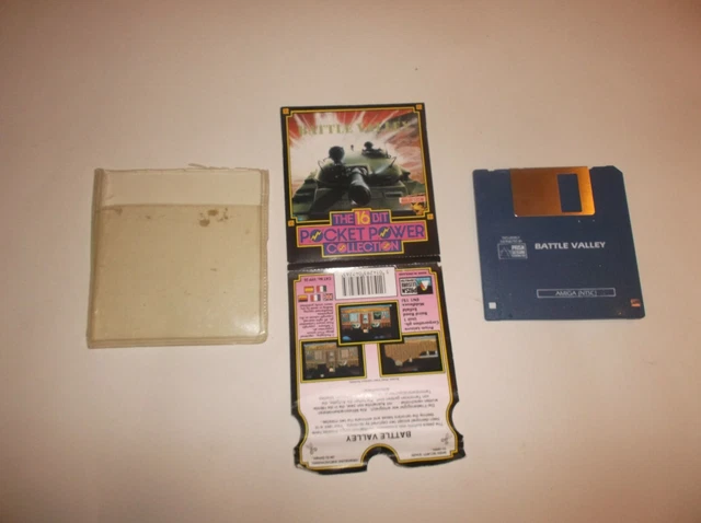 COMMODORE AMIGA BATTLE valley 16 bit pocket power collection £8.63 ...