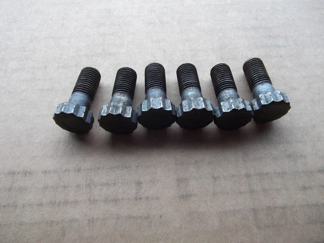 FORD CROSS FLOW Kent Engine 711M 6015 Ba Flywheel Bolts X 6 Genuine ...
