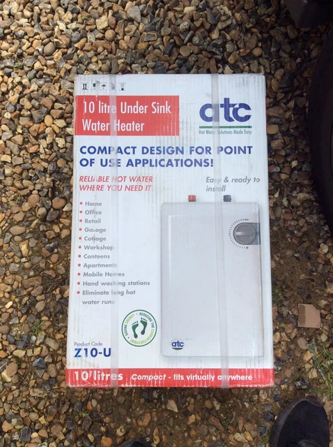 10 LITRE UNDERSINK Water Heater ATC Z10-U. Brand New £89.99 - PicClick UK