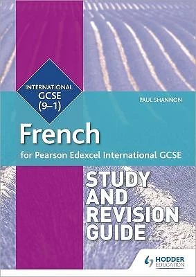 PEARSON EDEXCEL INTERNATIONAL GCSE French Study and Revision ...
