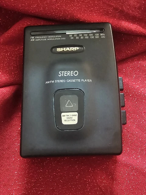 SHARP JC-190 PORTABLE Stereo Cassette Player AM/FM Radio £18.00 ...
