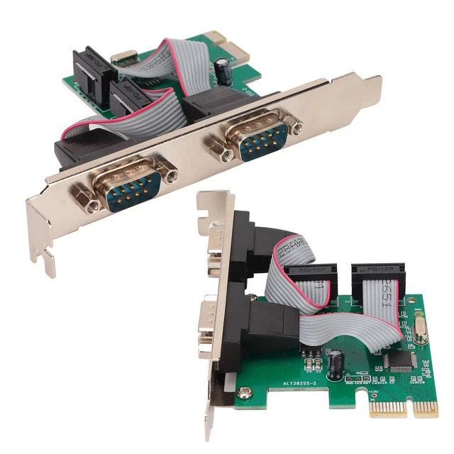 PCIE EXPANSION CARD Pcie Serial Card Computer Desktop Com Port Pcie To ...