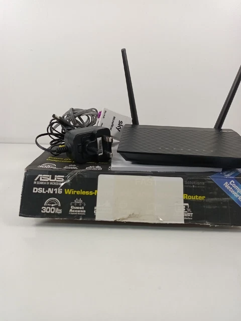 ASUS DSL-N16 300 Mbps modem router Wi-Fi VDSL/ADSL - wireless N300 EUR ...