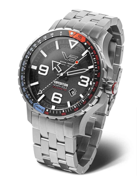 VOSTOK EUROPE EXPEDITION NORTH POLE In Blue Very Rare Model £229.52 ...