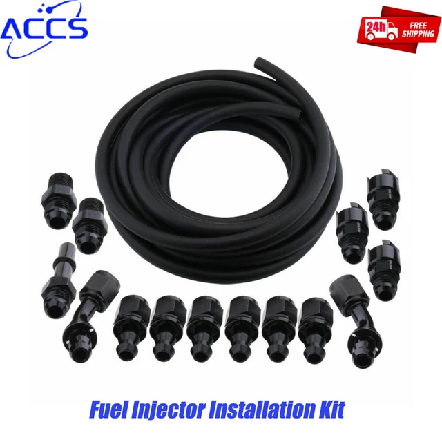 3/8 25FEET COMPLETE LS Conversion Fuel Injection Line Fitting Adapter ...