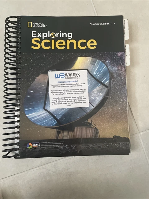 NATIONAL GEOGRAPHIC EXPLORING Science Grade 4 Teacher Edition $60.00 ...