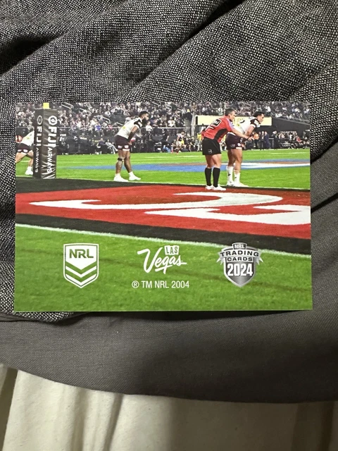 SIGNED REECE WALSH Brisbane Broncos Las Vegas 2024 NRL Elite Card $40. ...