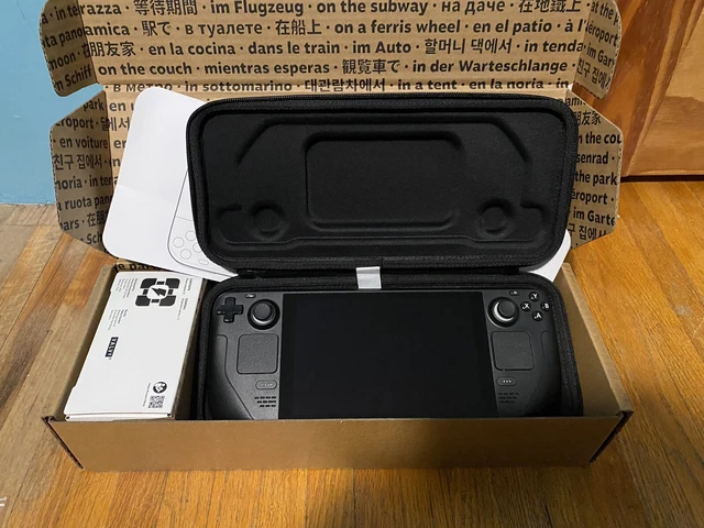 VALVE STEAM DECK 256GB Handheld Console - Black EUR 449,22 - PicClick FR