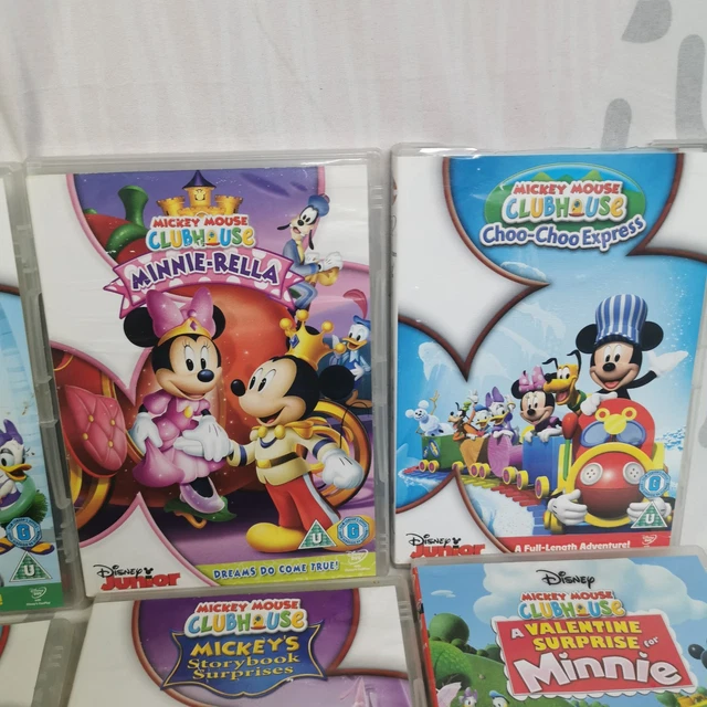MICKEY MOUSE CLUBHOUSE DVD BUNDLE 6 X DVDS - Big SPLASH, Minnie ...