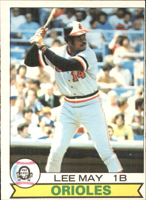 CARTE DE BASEBALL 1979 O-Pee-Chee Baltimore Orioles #1 Lee May - EX-MT ...