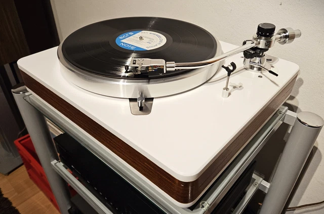 LENCO PTP6 HIGH-END Plattenspieler Mit Tuningteller Und Lager Und Jvc ...