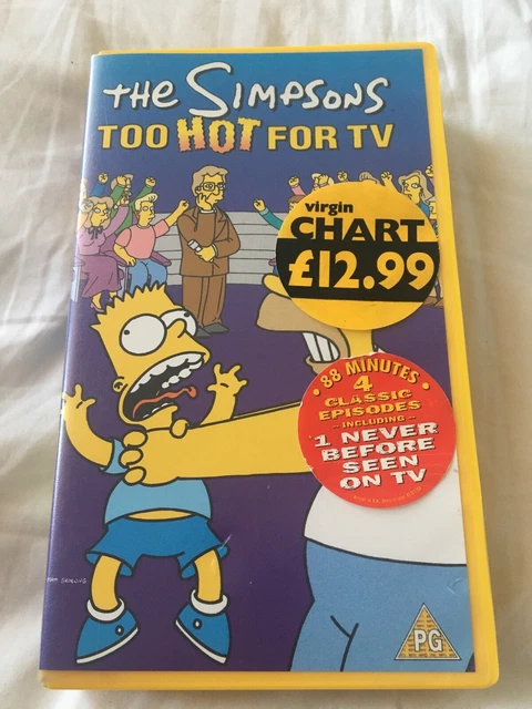 THE SIMPSONS TOO Hot For TV (Animated) (VHS/SUR, 1999) EUR 1,15 ...