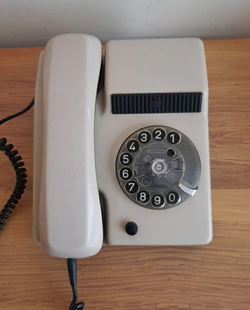 GERMAN 1980'S Rotary Telephone Landline NT Vintage £29.99 - PicClick UK