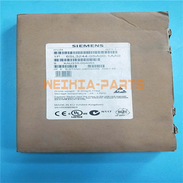 ONE NEW IN BOX Siemens 6SL3244-0SA00-1AA0 £614.95 - PicClick UK