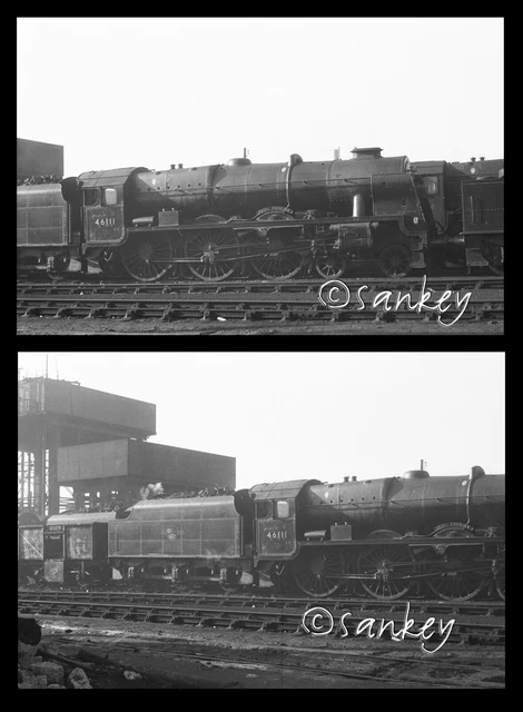 LMS 35MM NEGS 46111 Royal Fusiler @ Willesden shed yard 16-09-62 £2.35 ...