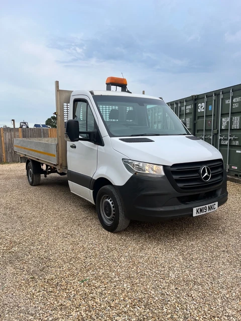 2019 MERCEDES SPRINTER 13.6ft DROPSIDE TRUCK* 1 OWNER*LONG MOT*DRIVES ...