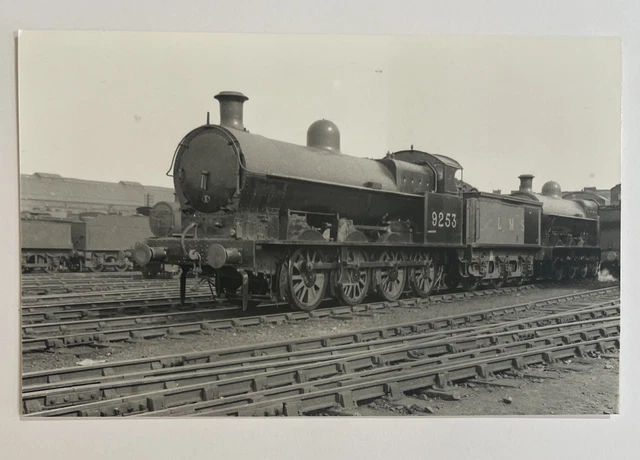 LMS RAILWAY LOCOMOTIVE Photograph - 9253 Crewe South Station D724 £2.99 ...