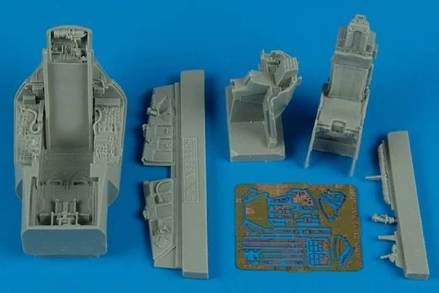 AIRES 4470 ACCESSOIRE Maquette F-16A Mlu Falcon Cockpit Set (Kinetic) 1 ...