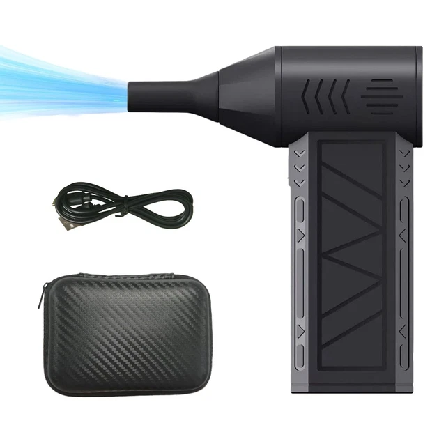 PORTABLE JET DRY Mini Blower Air Duster Cleaner 3 Gear for PC Keyboard ...
