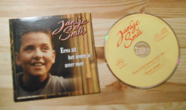 CD SCHLAGER JANTJE Smit - Eens Zit Het Leven Je Wee Mee (2 Song ...