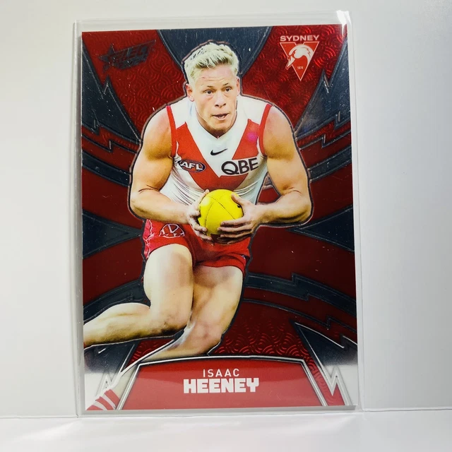 2024 SELECT AFL Footy Stars Luminous Thunderbolt Isaac Heeney Sydney 444/599 EUR 5,59 - PicClick IT