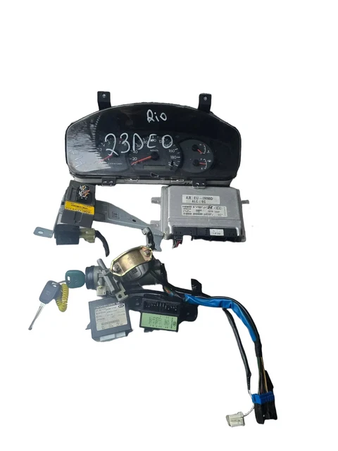 KIA RIO ENGINE Control Unit Set 1.3L Petrol 39110-2X547 £158.44 ...