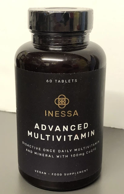 INESSA - ADVANCED Multivitamin With 100mg CoQ10. BRAND NEW. EXP:07/2026 ...