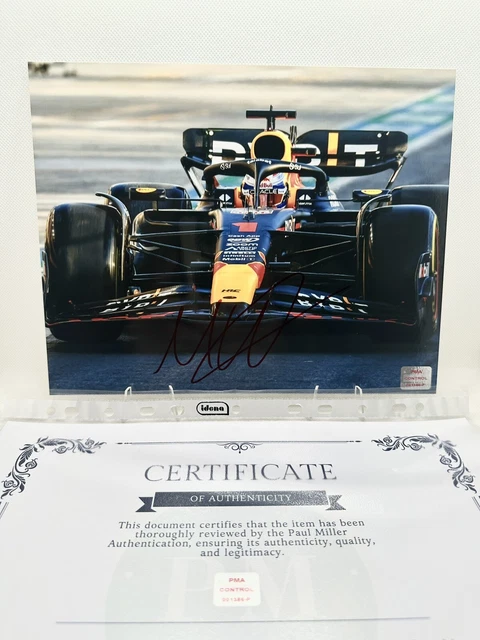 MAX VERSTAPPEN RED Bull F1 Photo Autograph 8X10 Hand Signed Original ...