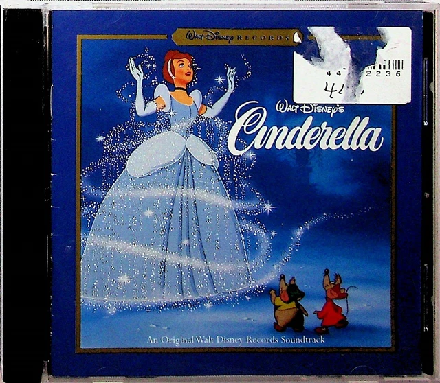 Cinderella Walt Disney Records Soundtrack Cd 1950 Animation Oliver