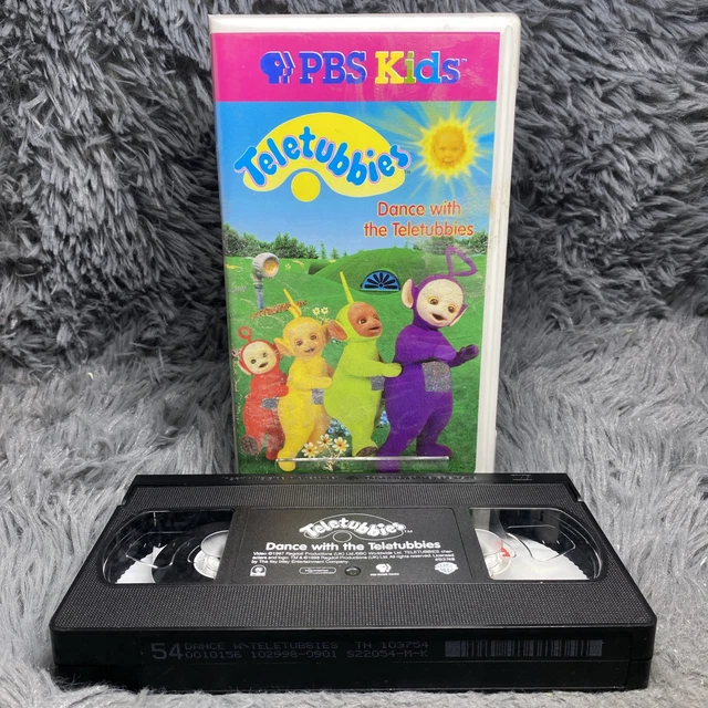TELETUBBIES DANCE WITH the Teletubbies VHS 1998 PBS Kids Movement Play ...