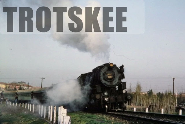 35MM SLIDE TCDD Turkey Railways Steam Loco 45001 1977 Original Turkish ...