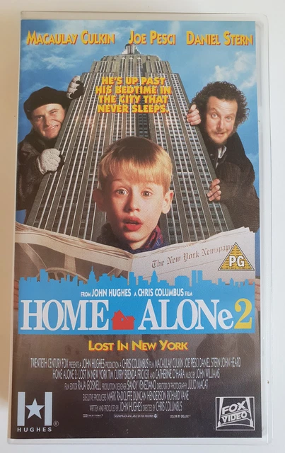 HOME ALONE 2: Lost In New York - Macaulay Culkin, Joe Pesci - VHS Video ...