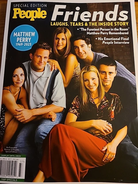 PEOPLE MAGAZINE SPECIAL EDITION 2023 FRIENDS MATTHEW PERRY 1969-2023 ...