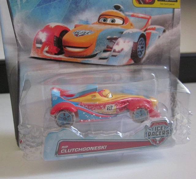 DISNEY PIXAR CARS Rip Clutchgoneski-Ice Racers-New!Nuovo!Rara Da ...