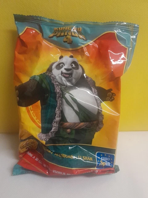 KUNG FU PANDA 4 Eurospin 2024 3D Character Figures Li Shan Euro Spin £ ...