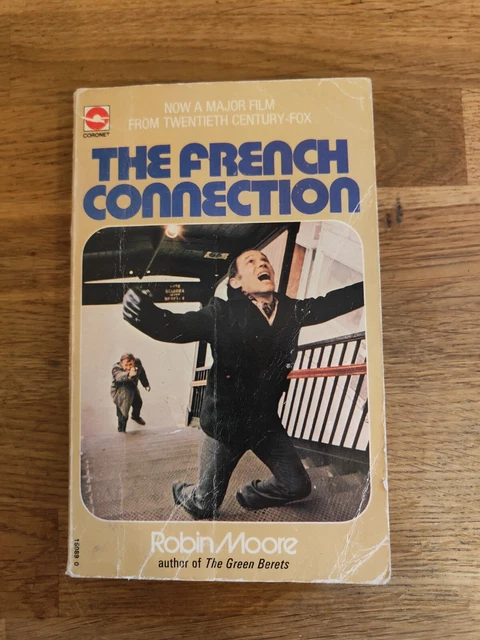 BOOK - THE French Connection Gene Hackman Movie Tie-In Cover PB Moore ...