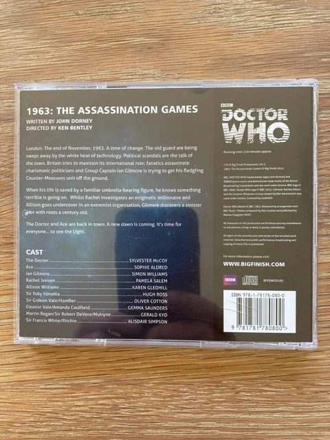 DOCTOR WHO - 1963: The Assassination Games (full cast) - BBC Audio ...