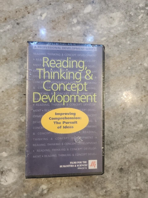 READING, THINKING & Concept Development Improving Comprehension VHS $5. ...