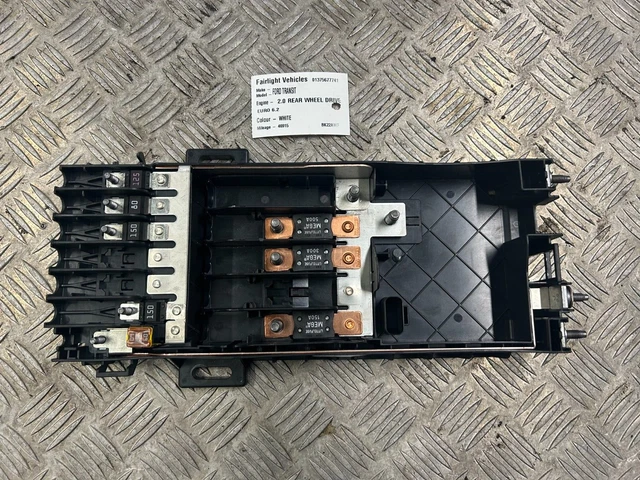 FORD TRANSIT MK8 Battery Fuse Terminal Box 2022 Model £35.00 - PicClick UK