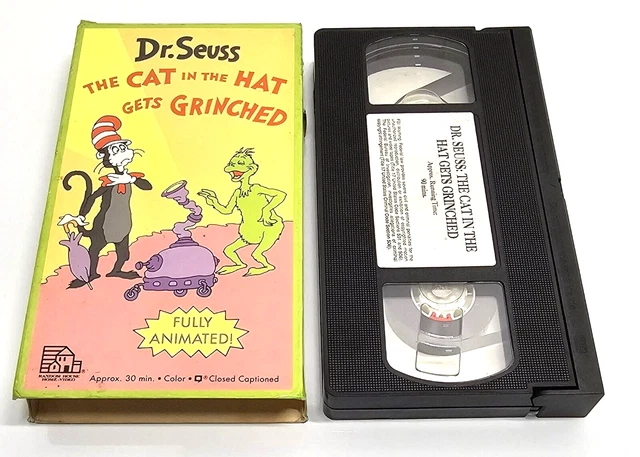 DR. SEUSS THE Cat In The Hat Gets Grinched VHS 1982 Random House £5.36 ...