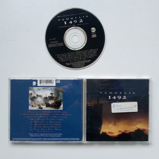 VANGELIS – 1492 – Conquest Of Paradise (Music From The Original ...