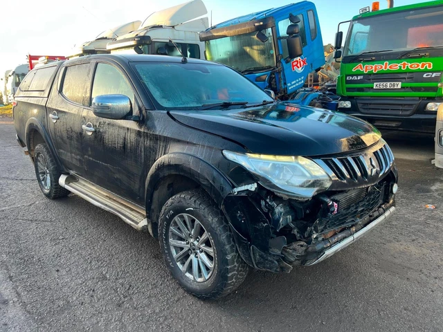 2017 MITSUBISHI L200 Barbarian Di-D Double Cab Pick Up Auto Damaged ...